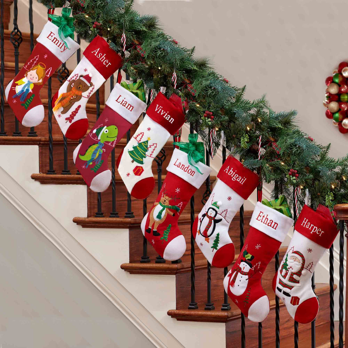 Personalized Holiday Christmas Stocking – Dibsies Personalization Station