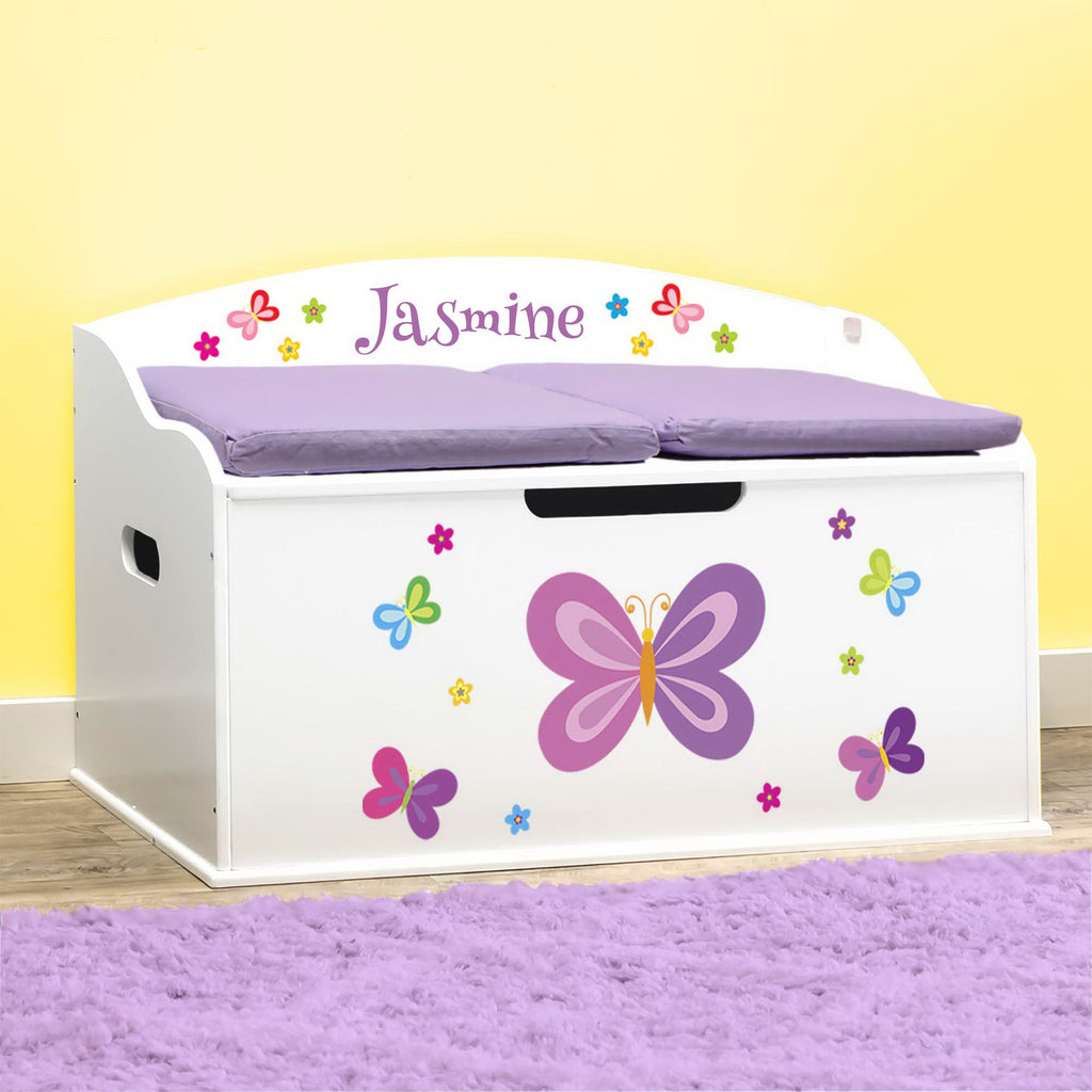 Personalized Toy Boxes & Bedroom Storage – Dibsies Personalization Station