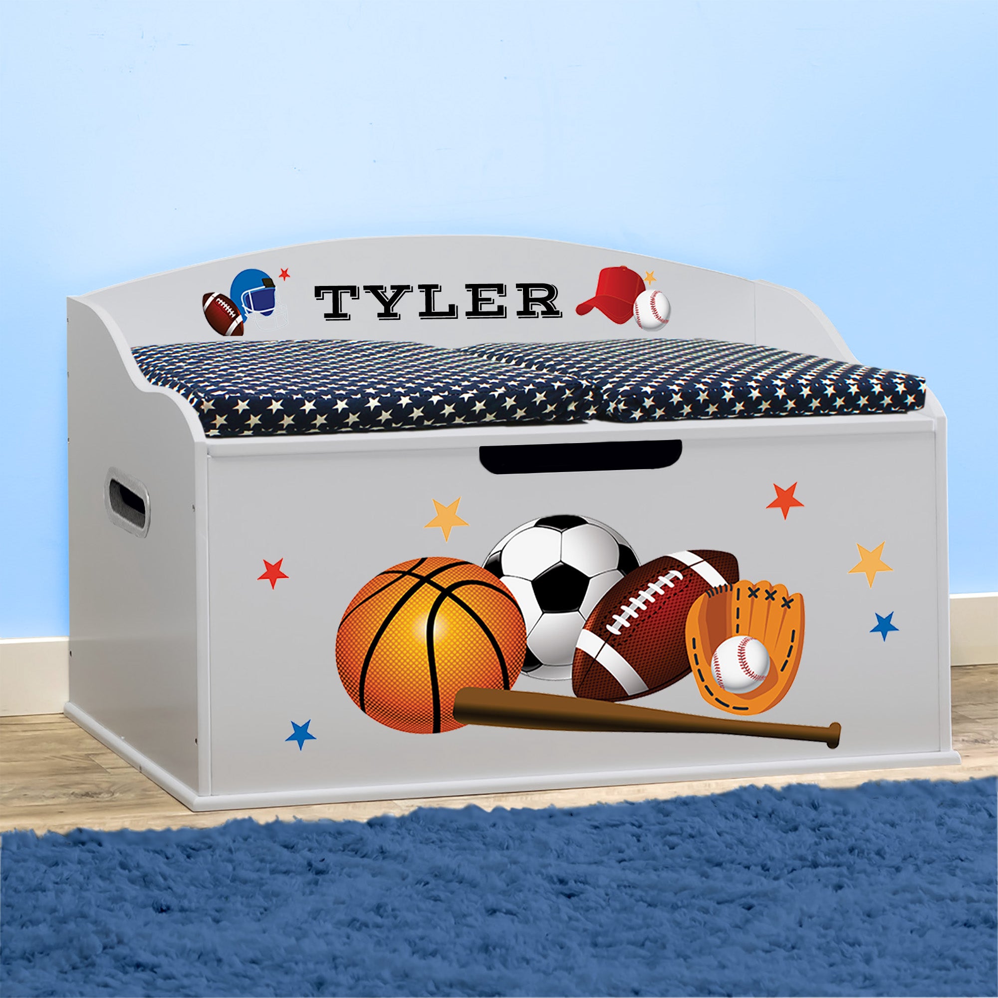 Personalized Dibsies Creative Wonders Sports Toy Box – Dibsies ...