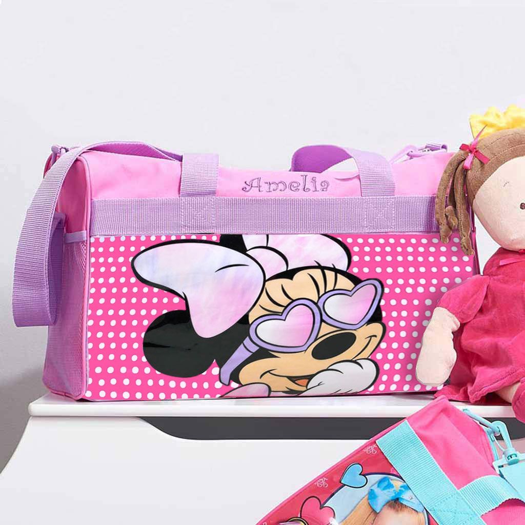 Personalized Minnie Mouse Kids Travel Duffel Bag - 18" – Dibsies ...